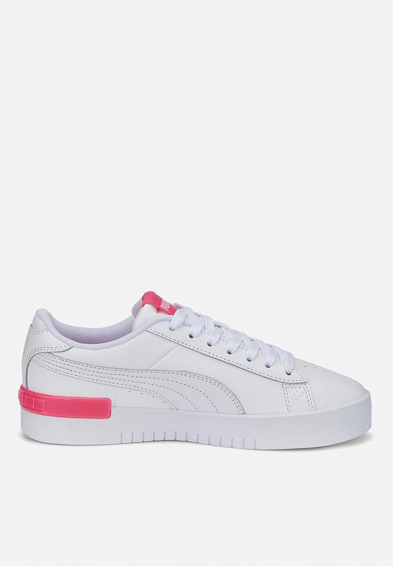 Jada jr - puma white-puma white-almond blossom-sunset pink PUMA Shoes ...