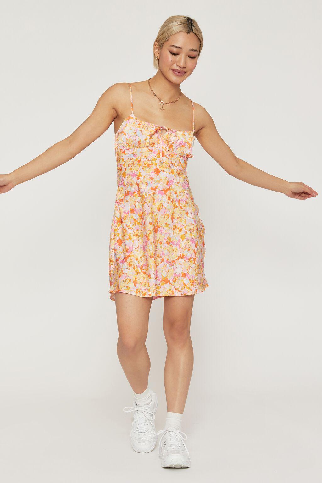 Freya mini dress - lula floral tangerine Supré Casual | Superbalist.com