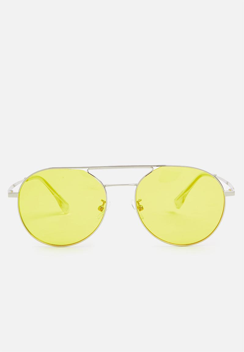 Metal Frame Sunglasses Silver Superbalist Eyewear 5630
