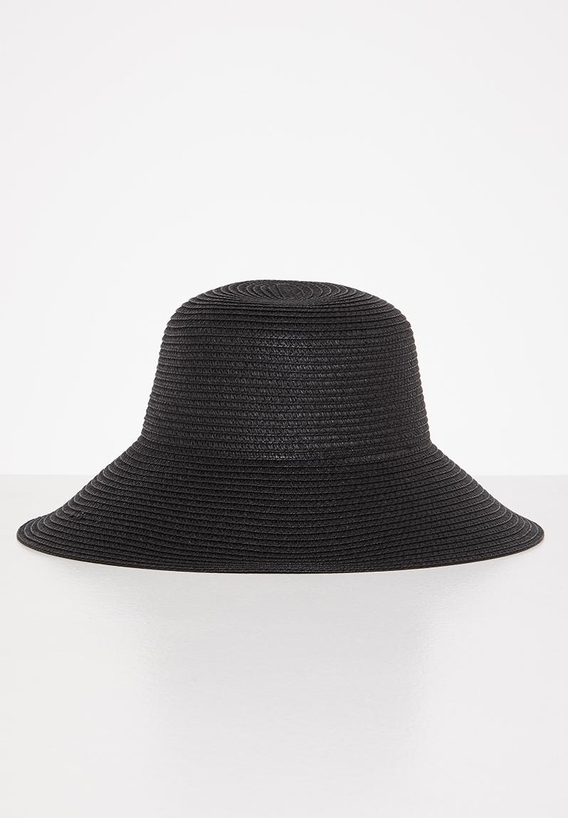 Bridget sun hat - black
