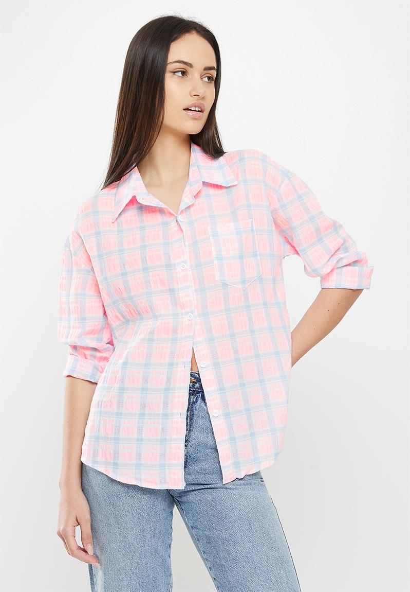 Check shirt - pink