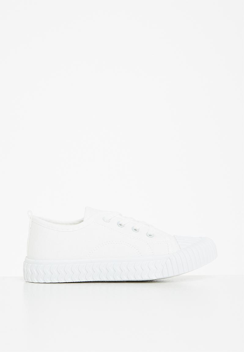 Canvas sneaker - white POP CANDY Shoes | Superbalist.com