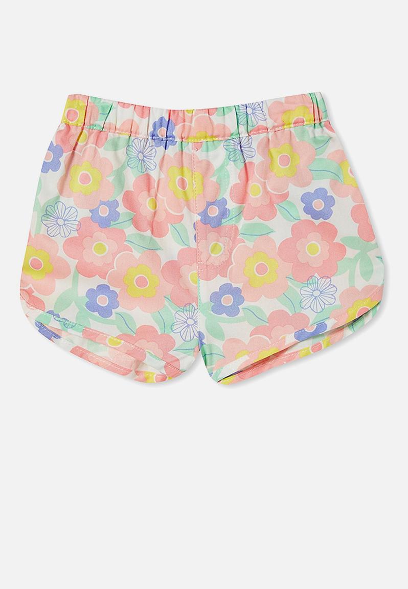 Juno short - vanilla/matisse floral