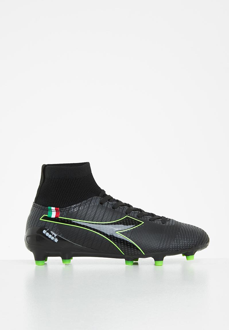 Kinetic firefly soccer boot - black/grey/green