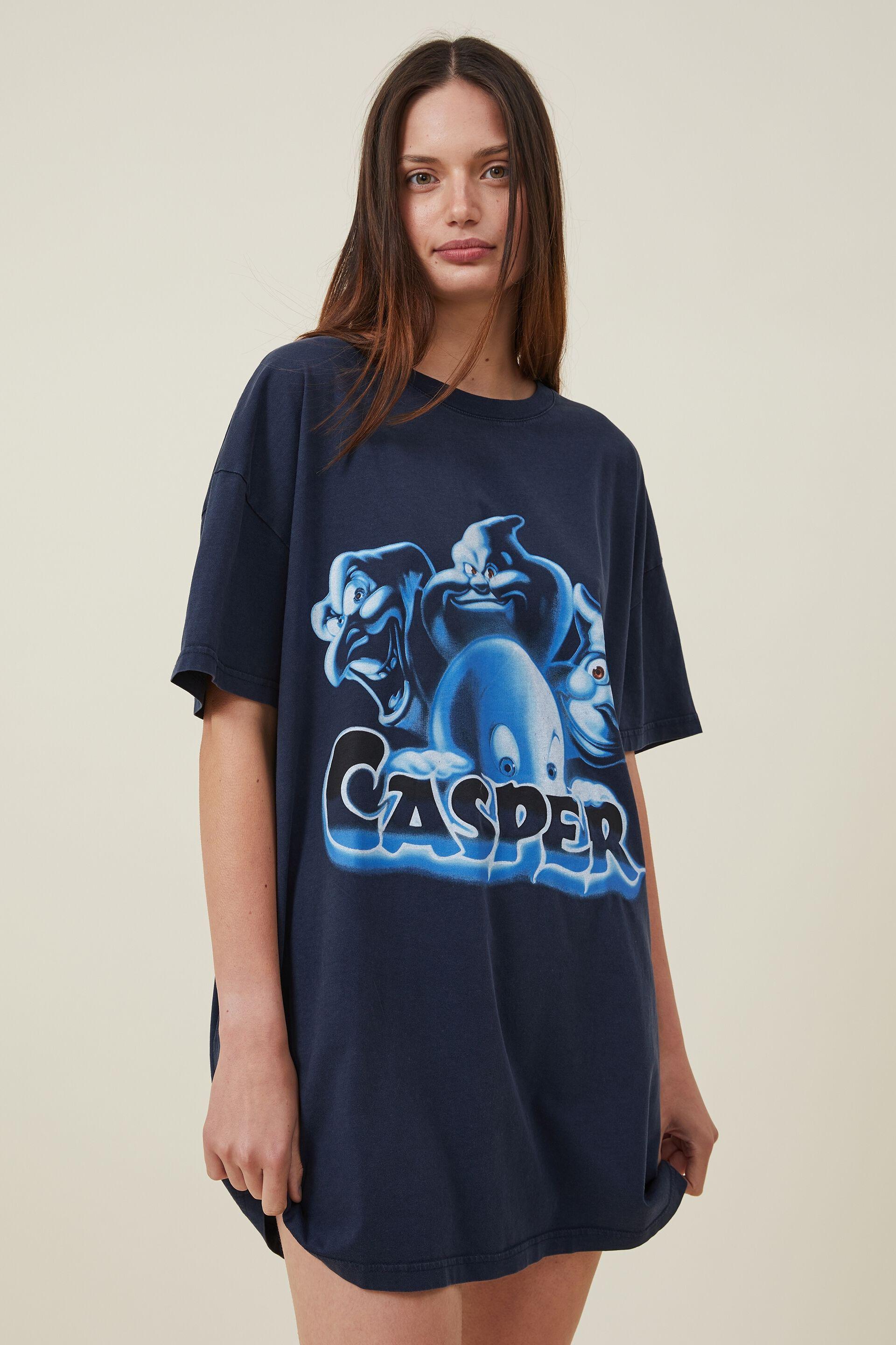 90s t-shirt nightie - lcn uni/casper movie night