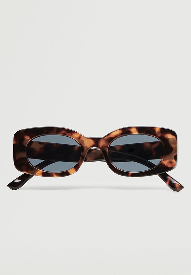 Acetate frame sunglasses - chocolate