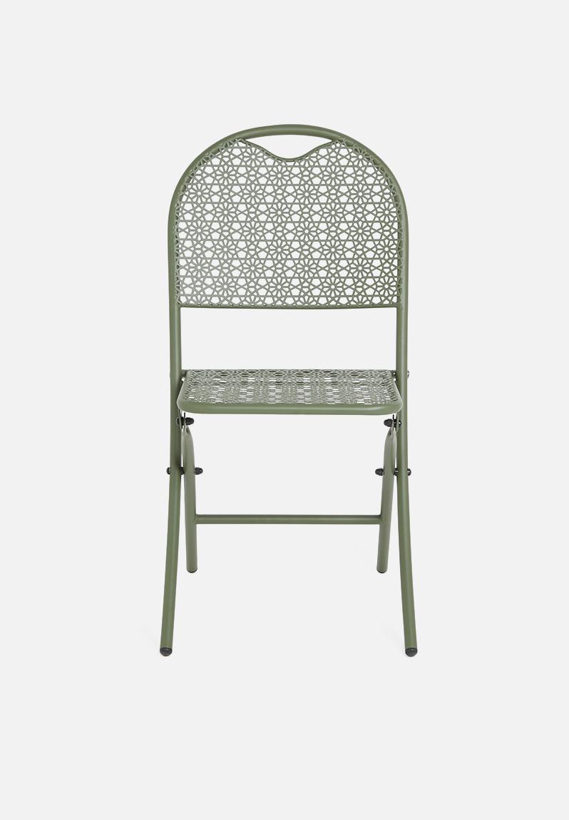 Rumi outdoor folding chair-green H&S Decor | Superbalist.com