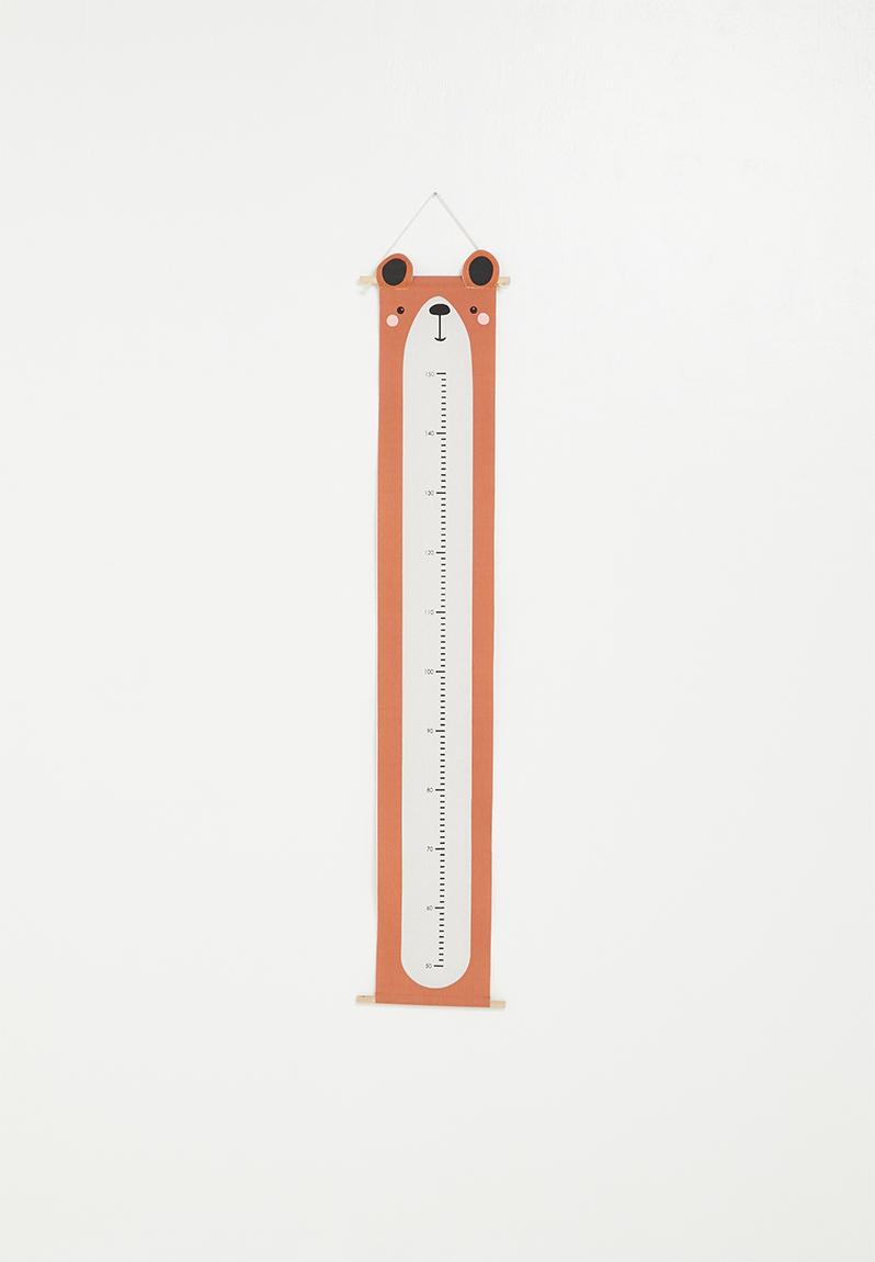 Bear measuring ladder - brown