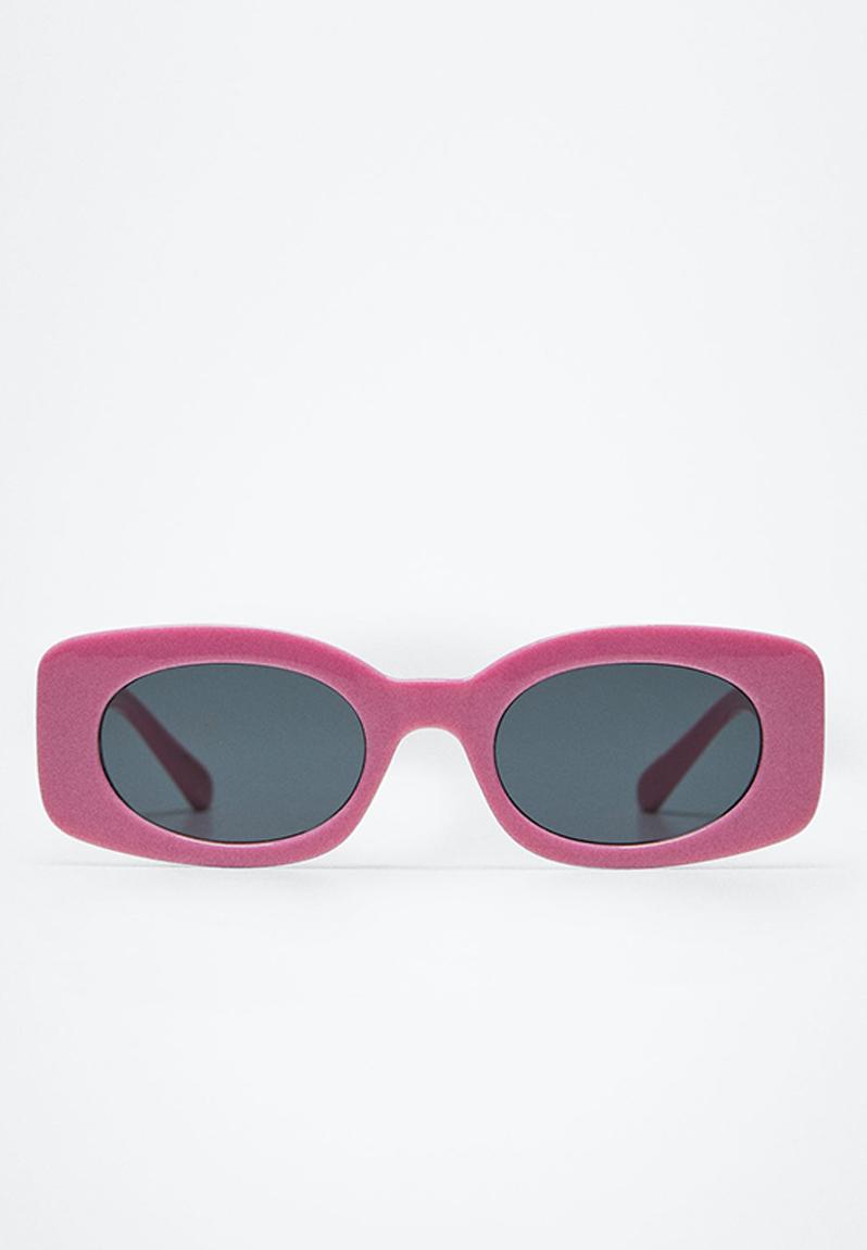 Acetate frame sunglasses-pastel pink MANGO Eyewear | Superbalist.com