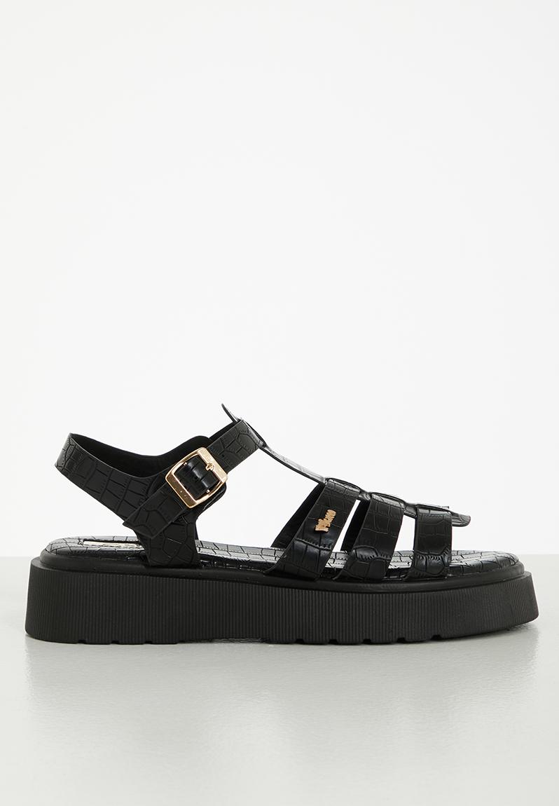 Resmas flatform sandal - black Plum Sandals & Flip Flops | Superbalist.com