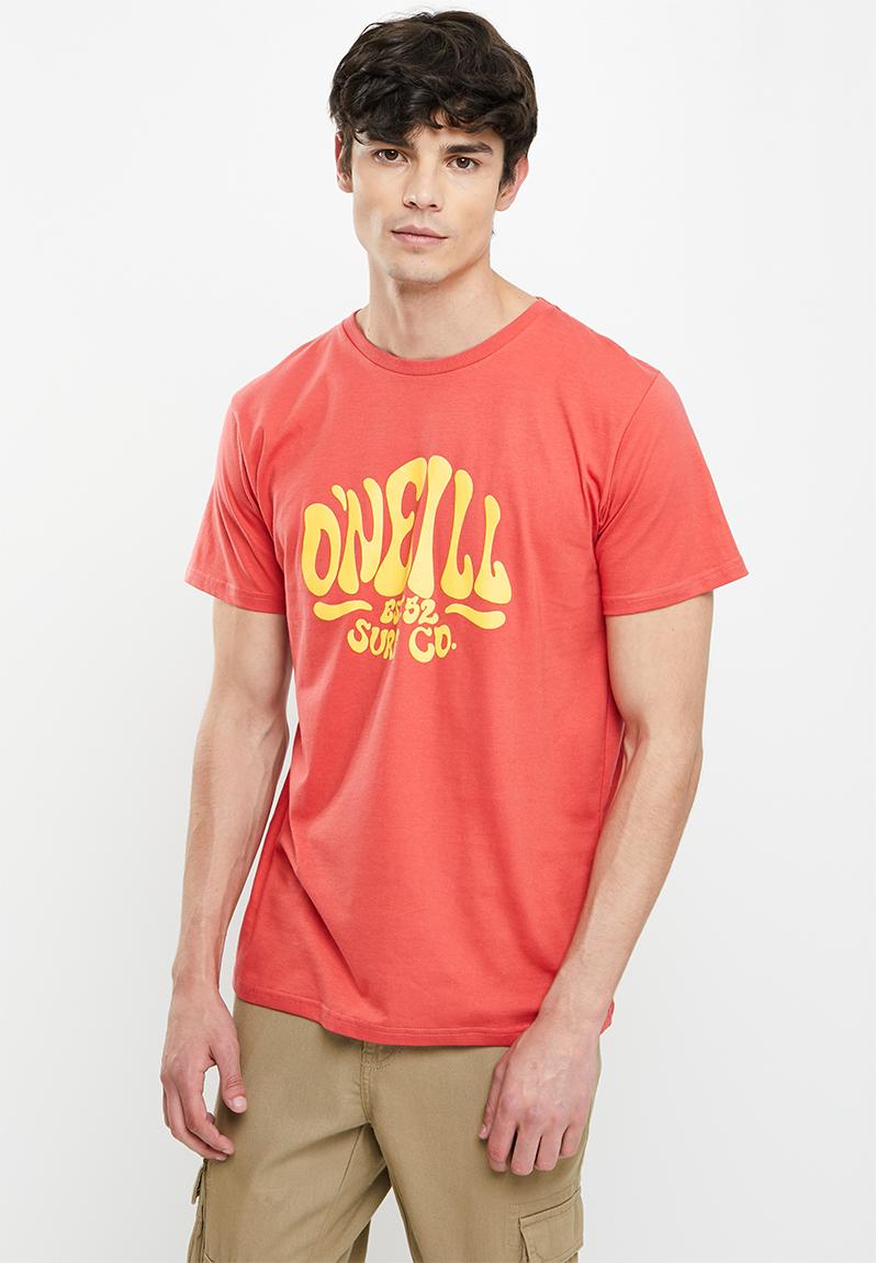 Noodler ss tee - red O'Neill T-Shirts & Vests | Superbalist.com