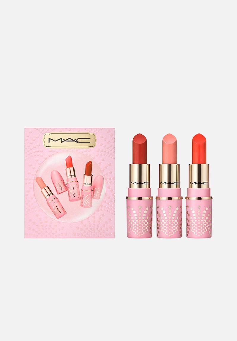 Bubbles & Bows Taste of Bubble Mini Lipstick Kit - Rosé MAC Gift Sets ...