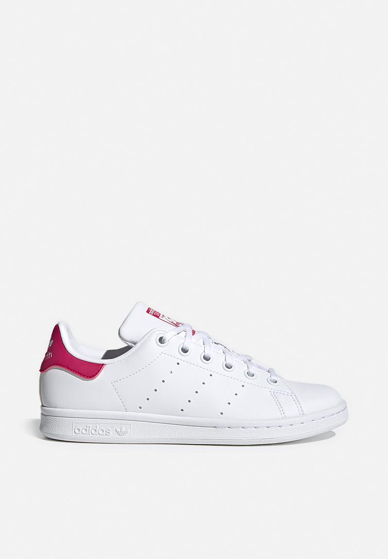 Stan smith j - ftwr white, ftwr white & bold pink