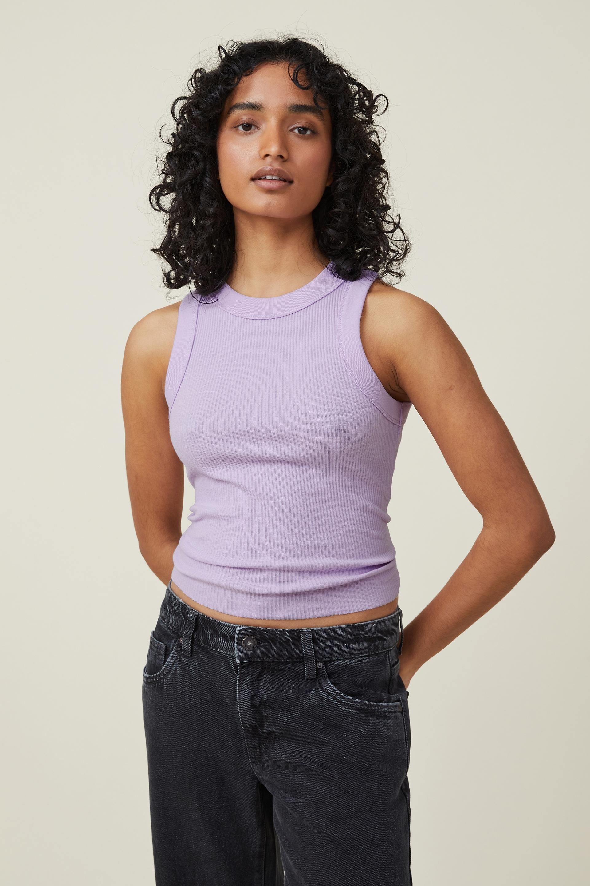 The 91 tank - sweet mauve