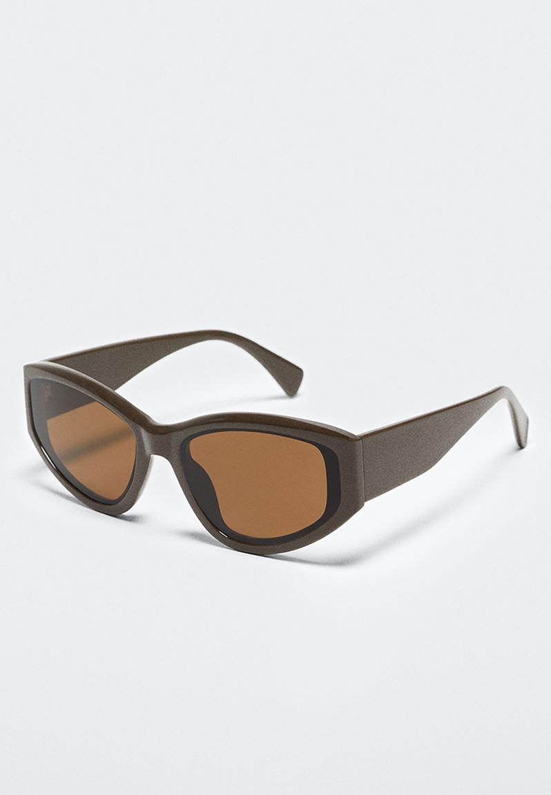 Acetate frame sunglasses - brown tint MANGO Eyewear | Superbalist.com