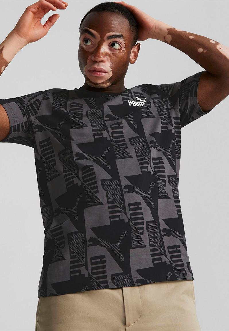 Puma power aop tee - puma black PUMA T-Shirts | Superbalist.com