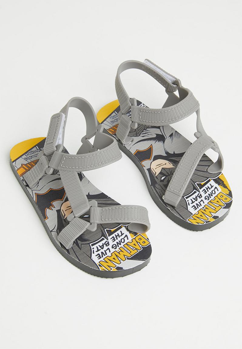 Batman leisure sandals - grey Character Group Shoes | Superbalist.com