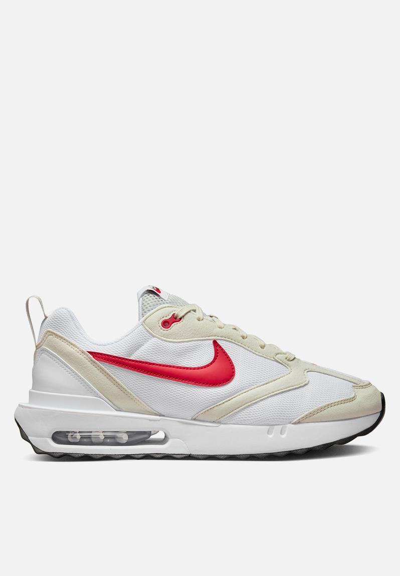 Air max dawn - dq3991-100 - white/university red-light bone-black