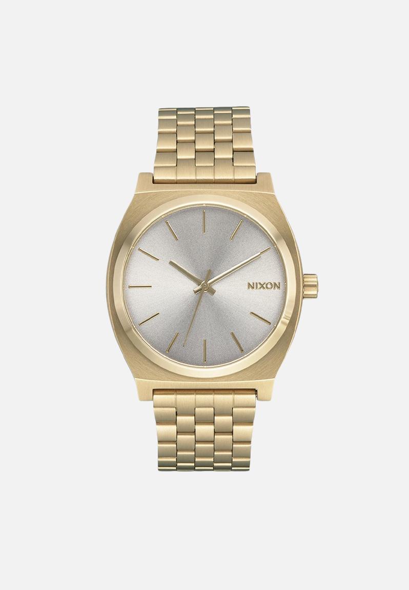 Time teller - light gold & vintage white Nixon Watches | Superbalist.com