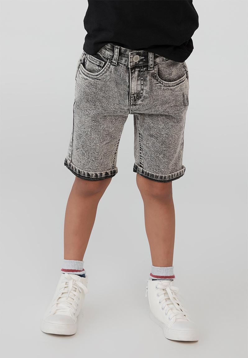 Slim fit short - whitehaven light grey Cotton On Shorts | Superbalist.com