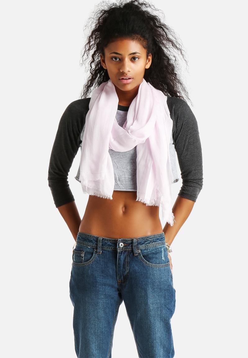 NANNY LONG SCARF - PINK Pieces Scarves | Superbalist.com
