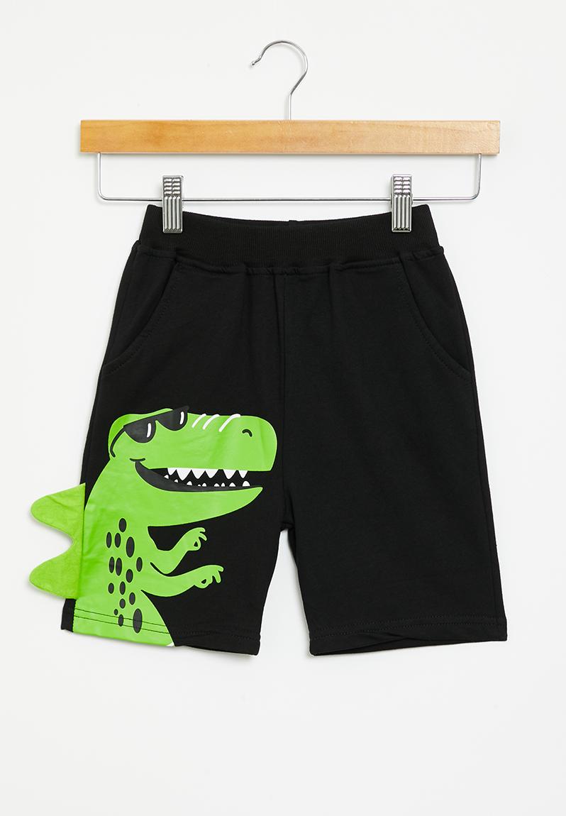 Crocodile shorts - black POP CANDY Shorts | Superbalist.com