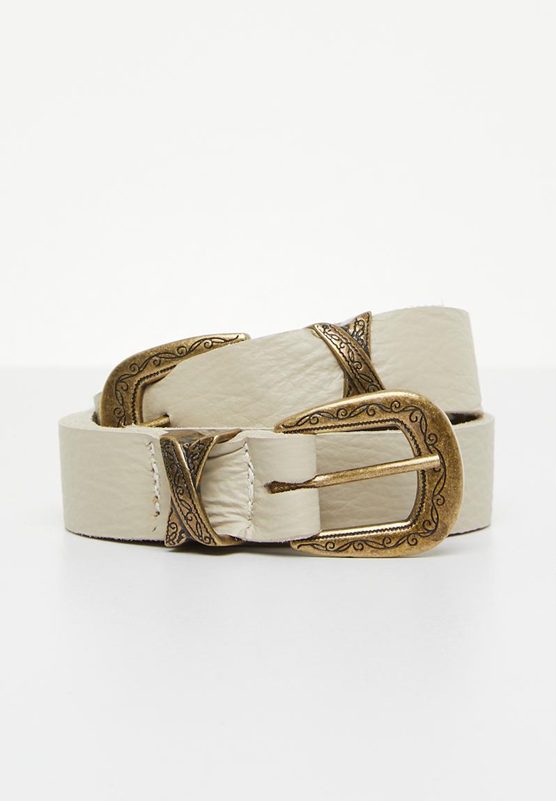 Romi western belt - cream Superbalist Belts | Superbalist.com