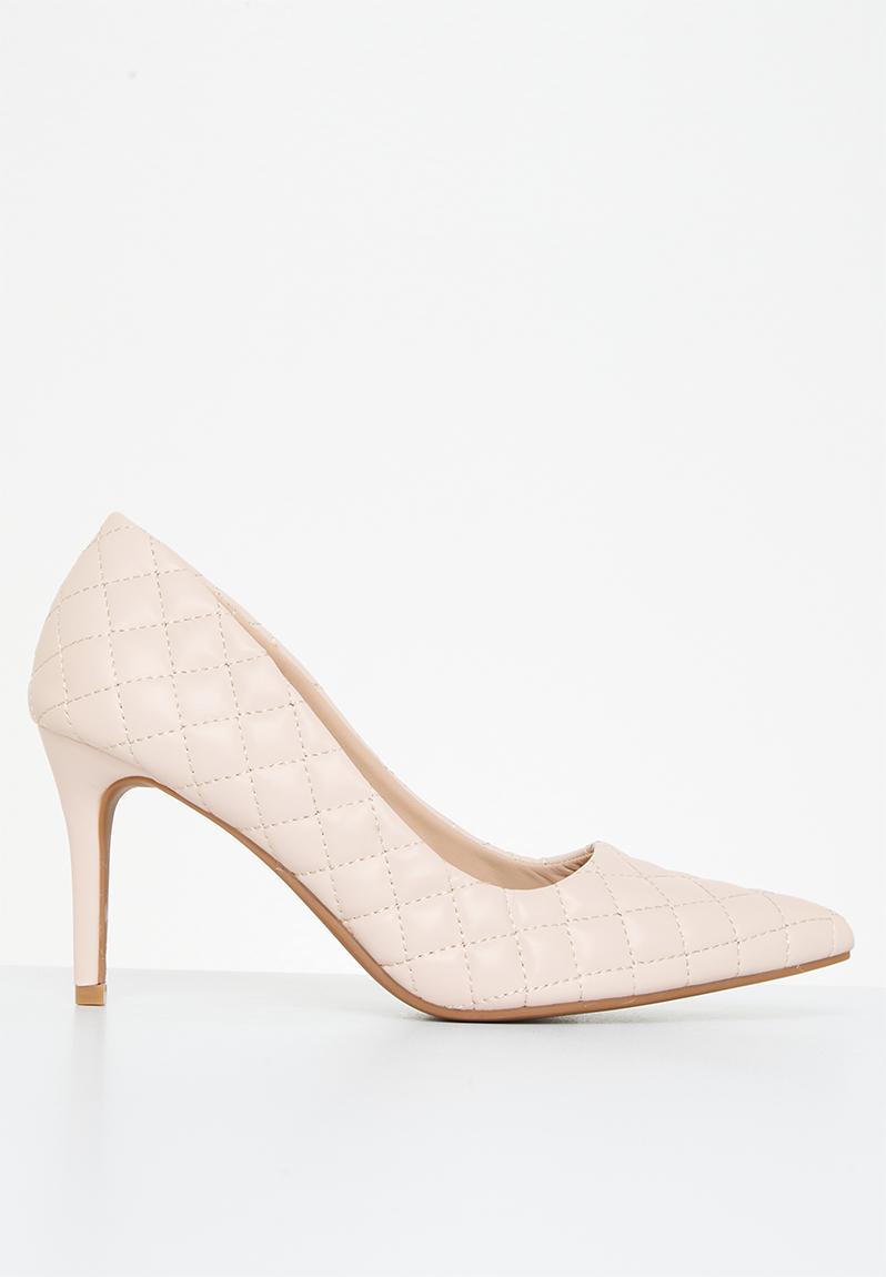 Fallon closed back heel - off white