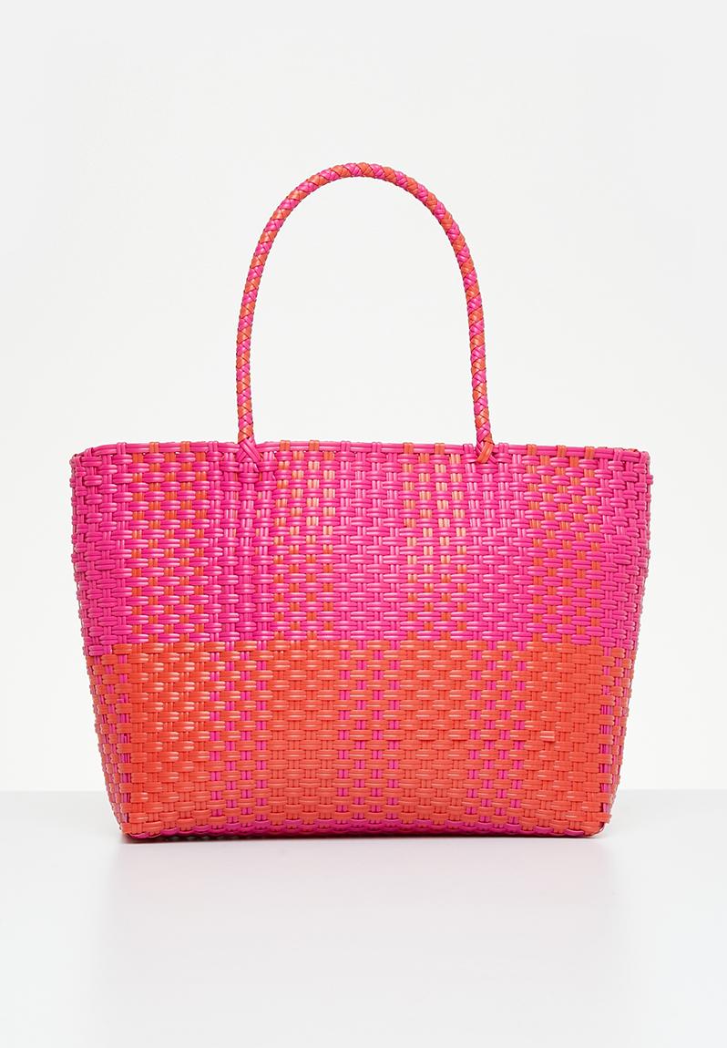 Mandy shopper bag - pink & orange Superbalist Bags & Purses ...