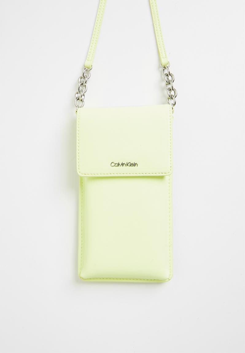 Ck must phone pouch xbody - ck lime