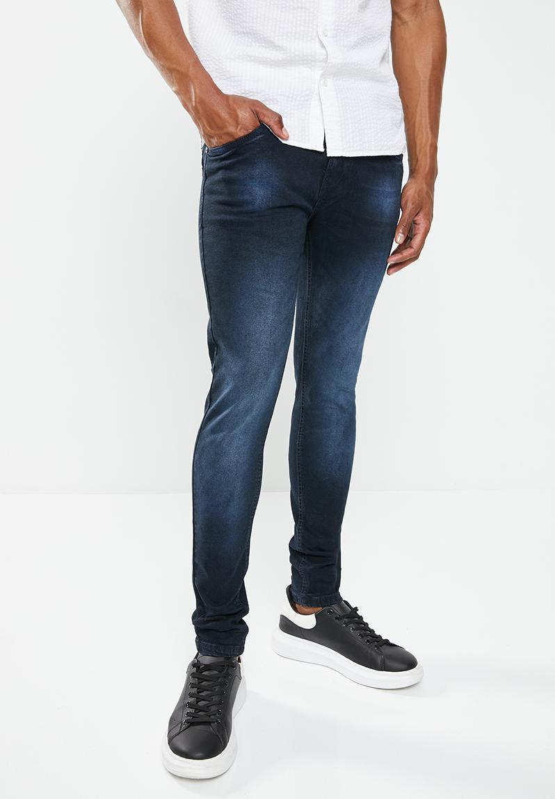 M cygnet mens skinny denim #4 blue black SOVIET Jeans | Superbalist.com