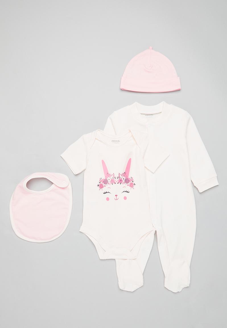 4pc essential set - ecru/light pink POP CANDY Sets | Superbalist.com