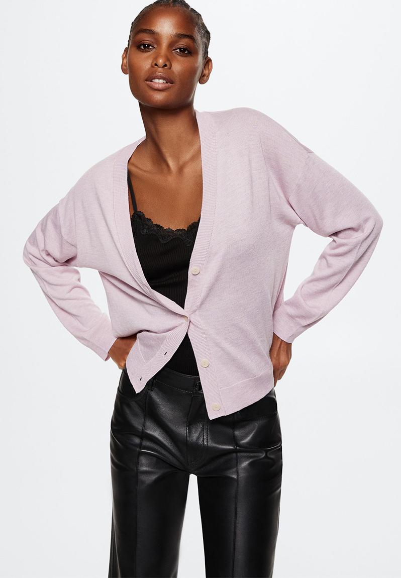 Cardigan luca - light pastel purple MANGO Knitwear | Superbalist.com