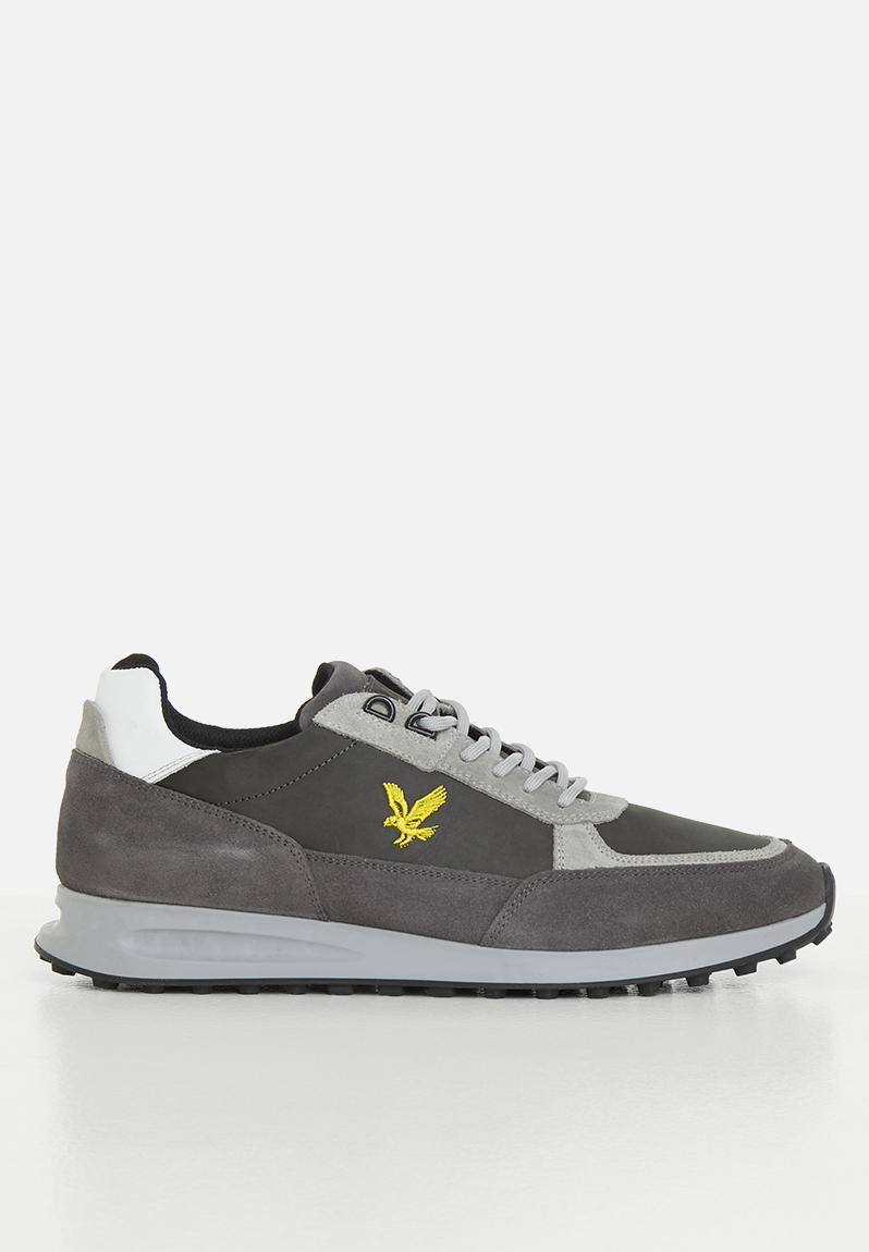 Alder leather - dark grey Lyle & Scott Slip-ons and Loafers ...