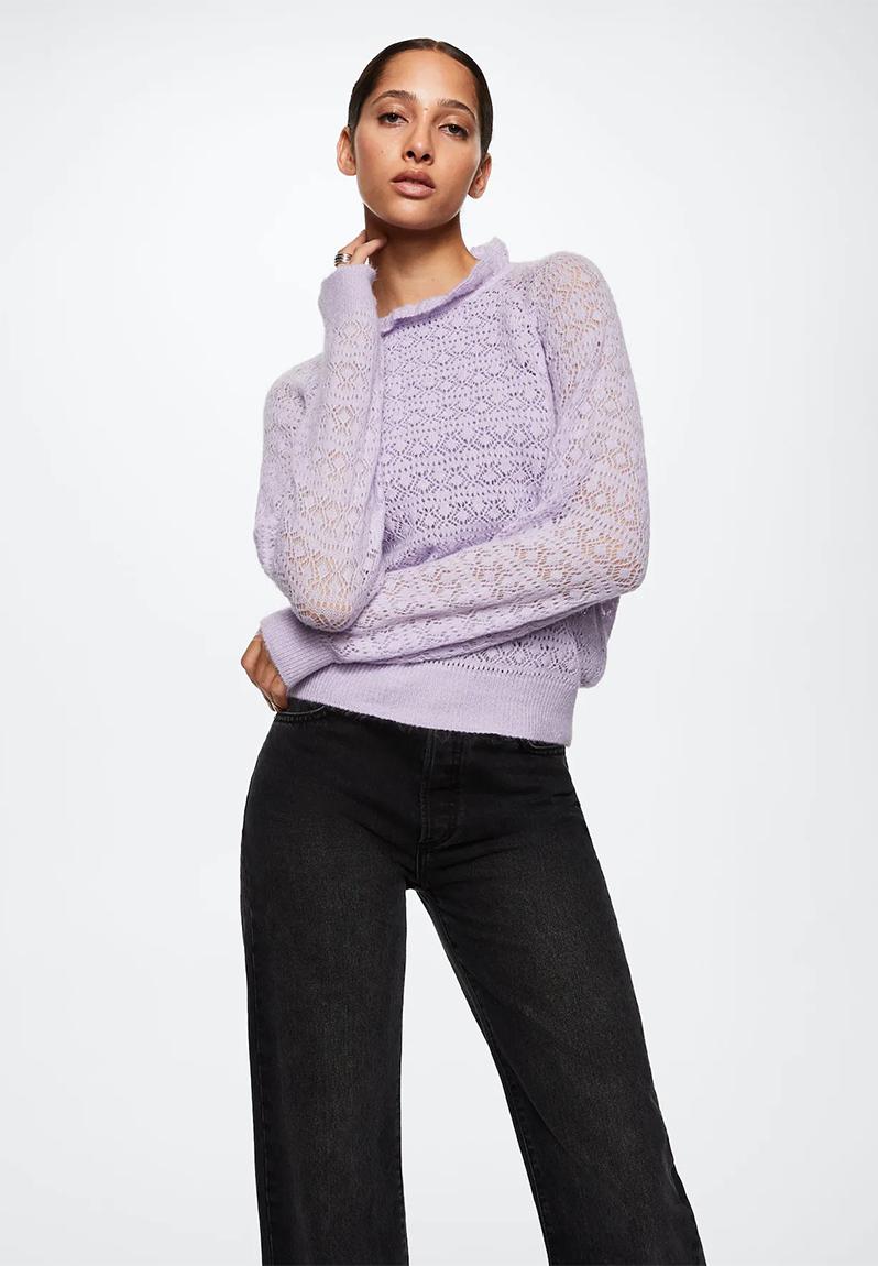 Sweater festa - light pastel purple MANGO Knitwear | Superbalist.com