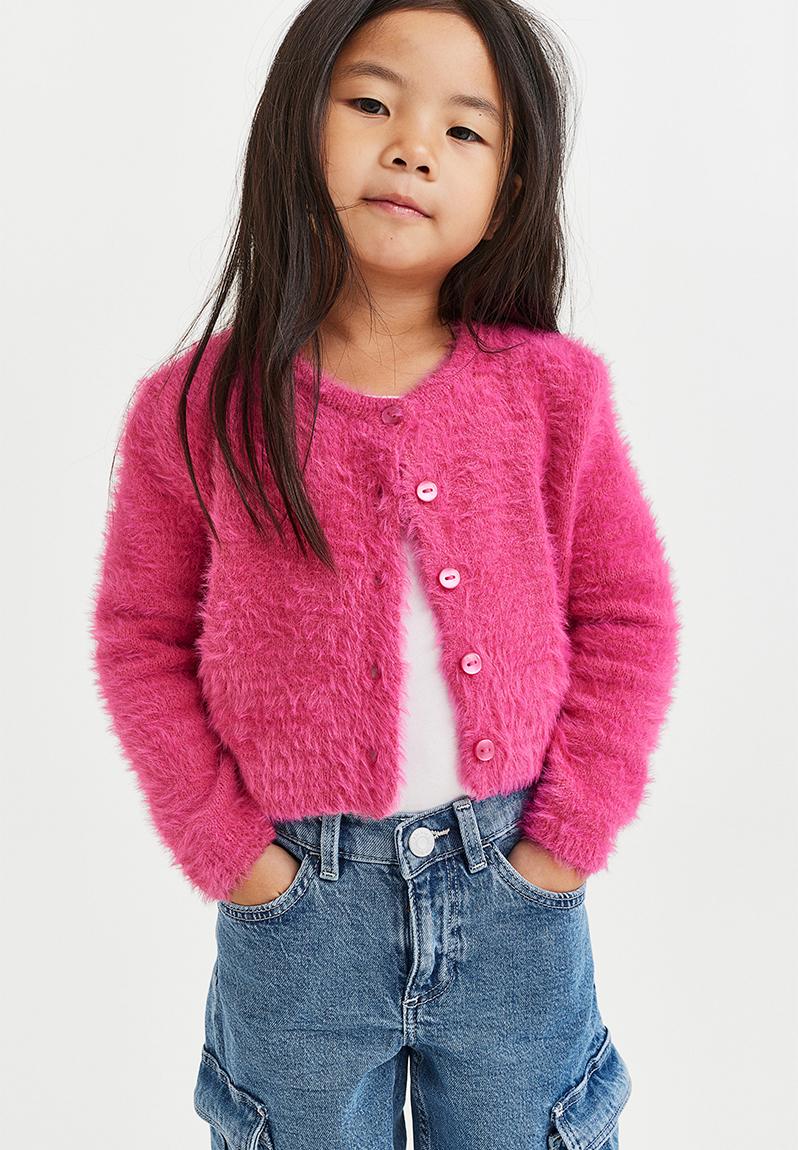 Fluffy cardigan - cerise H&M Jackets & Knitwear | Superbalist.com