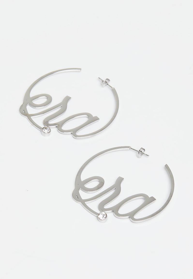 Era logo hoops - silver ERA by DJ Zinhle Jewellery | Superbalist.com