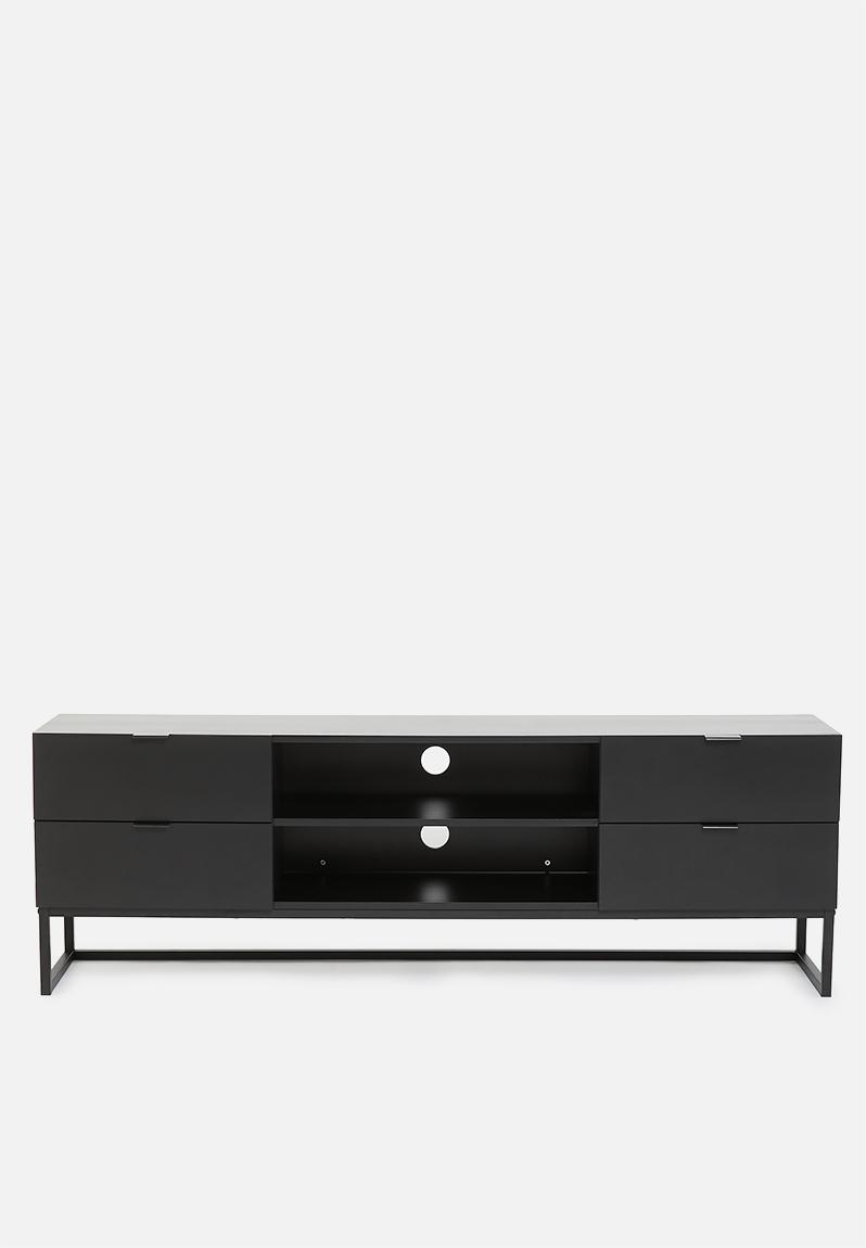 Stockholm tv unit - black