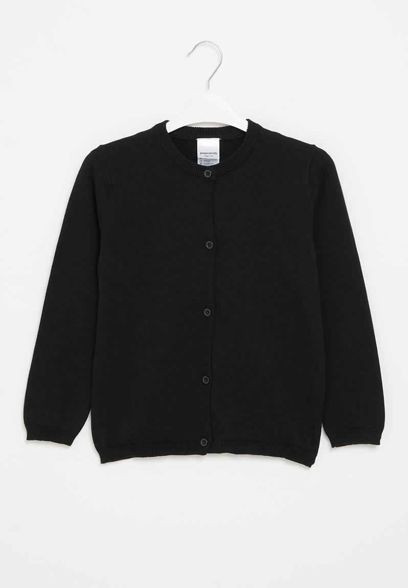 Girls cardigan - black