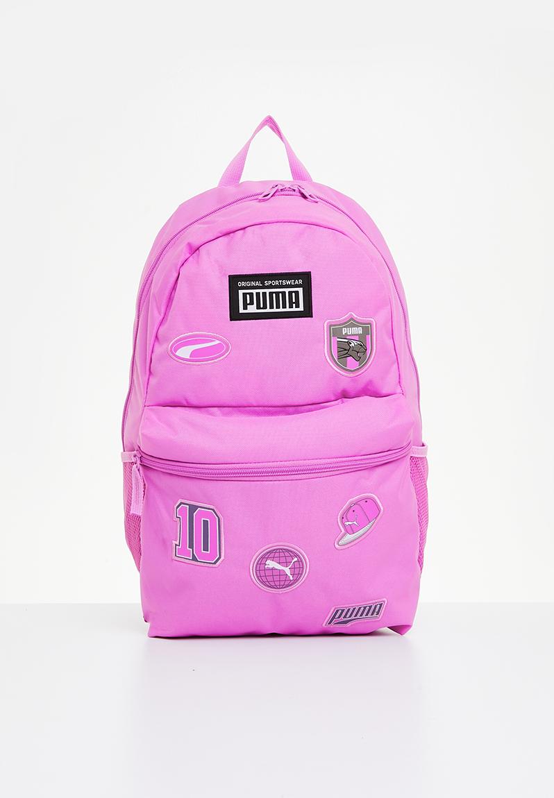 Puma patch backpack - mauve pop