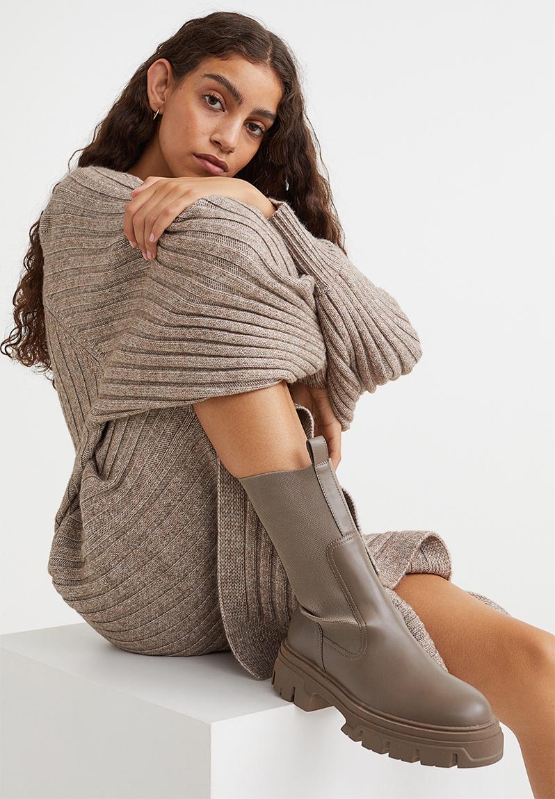 Calf-length boots - beige - 1077261002 H&M Boots | Superbalist.com