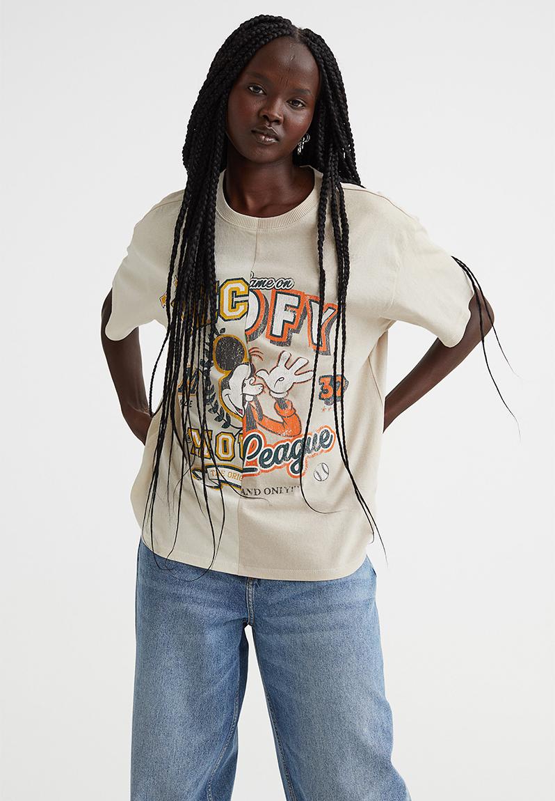Printed T-shirt - light beige/disney - 1055652007