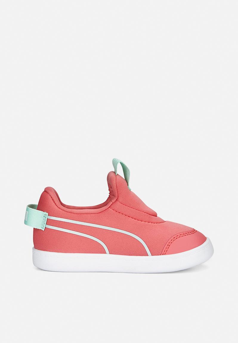 Courtflex v2 slip on inf - loveable-minty burst-puma white PUMA Shoes ...