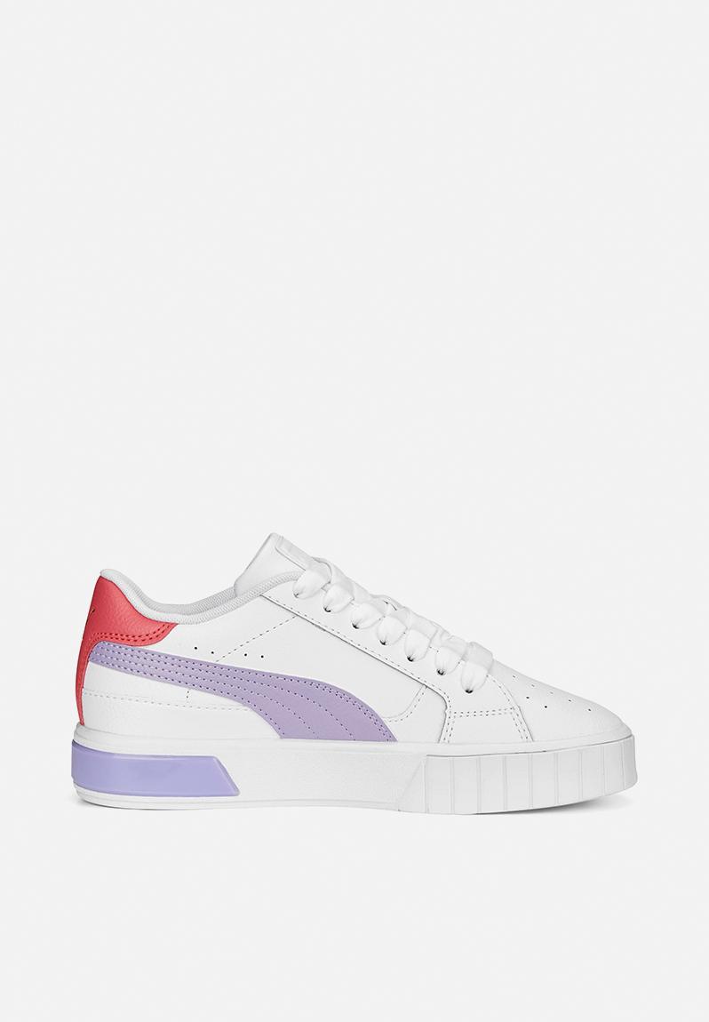 Cali star jr - puma white-vivid violet-loveable