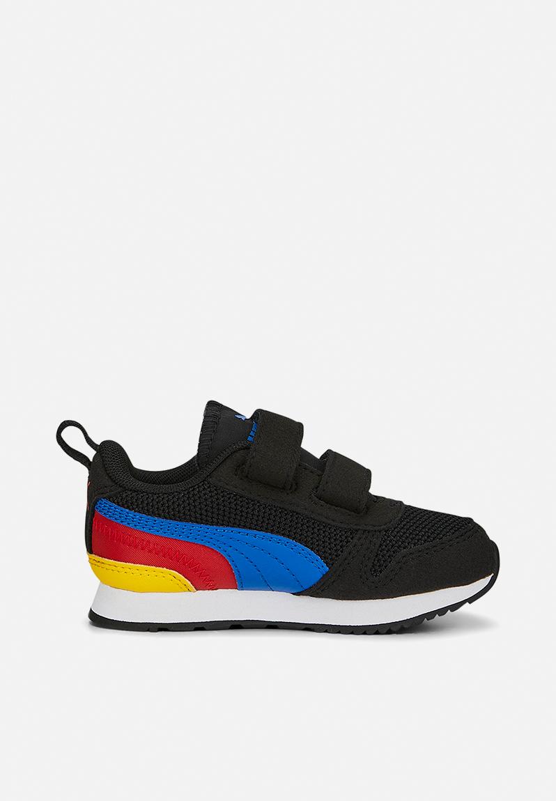 Puma r78 v inf - puma black-victoria blue-pelé yellow PUMA Shoes ...