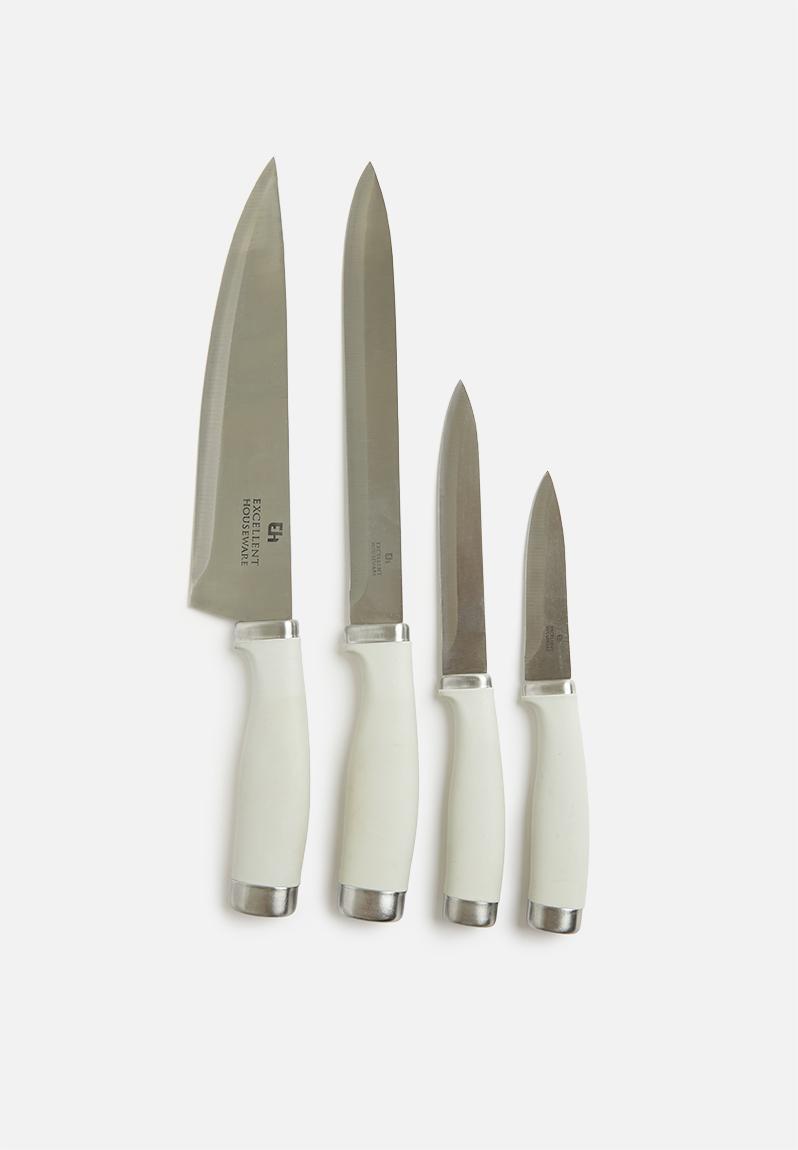 Knife set - white Excellent Houseware Kitchen | Superbalist.com