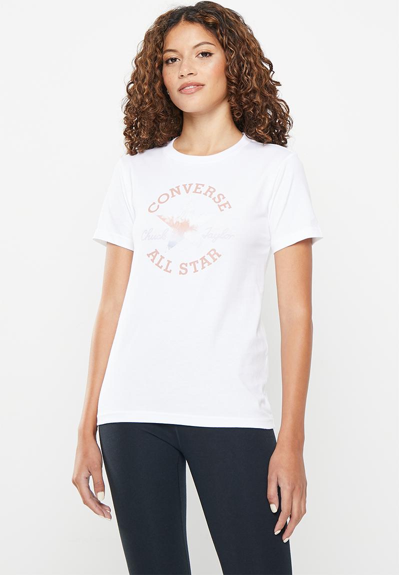 Chuck patch infill tee - white 1 Converse T-Shirts | Superbalist.com