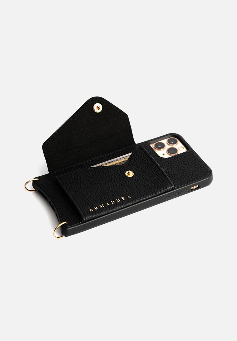 Envelope phone cover - black