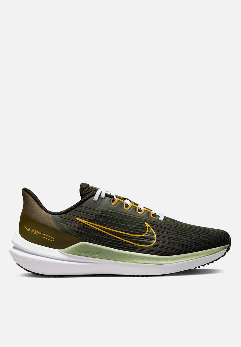 Nike air winflo 9 - fd0787-300 - sequoia/university gold-medium olive