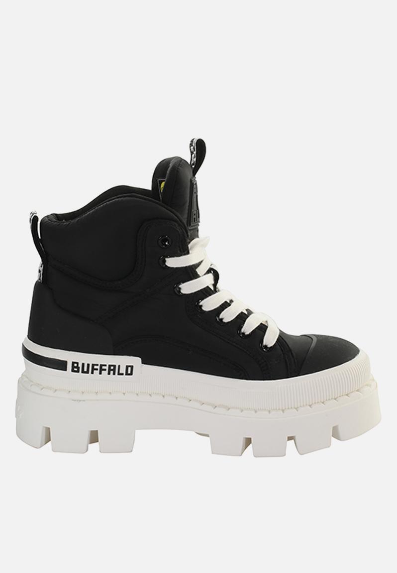 Raven lace up mid sneaker boot - black BUFFALO Boots | Superbalist.com